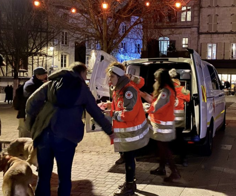 Nouvel An 2025 à Nantes : la Croix-Rouge mobilisée pour une maraude ...